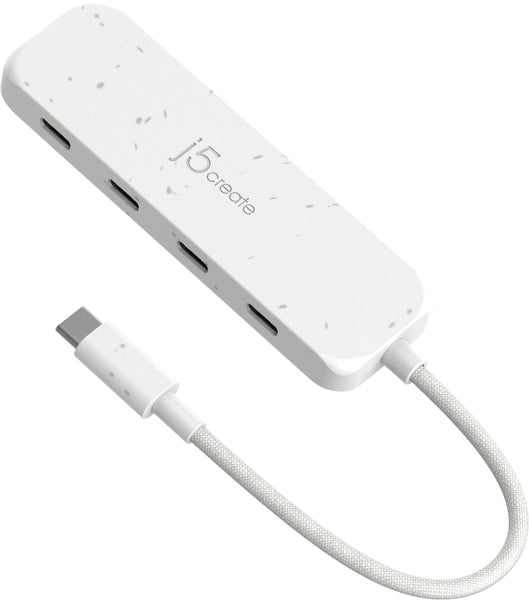 JCH345E Eco-Friendly USB-C® to 4-Port Type-C Gen 2 Hub – j5create International