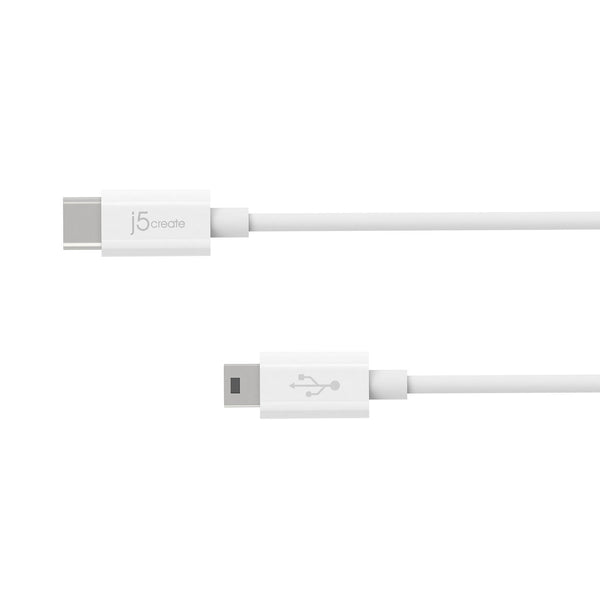 JUCX10 USB Type-C™ 2.0 to Mini-B Cable – j5create International